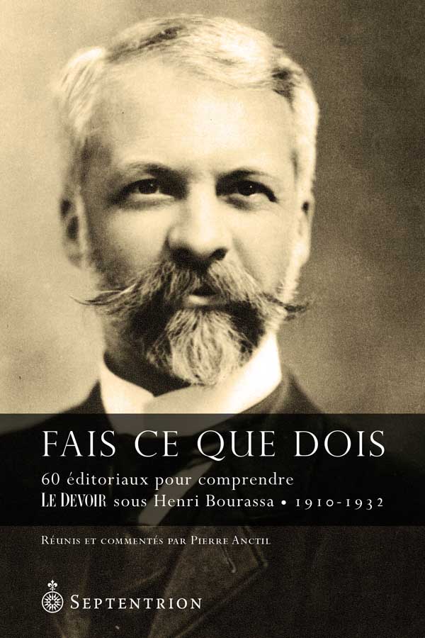 Fais ce que dois | Septentrion. La référence en histoire Fais ce que dois | Septentrion. La référence en histoire